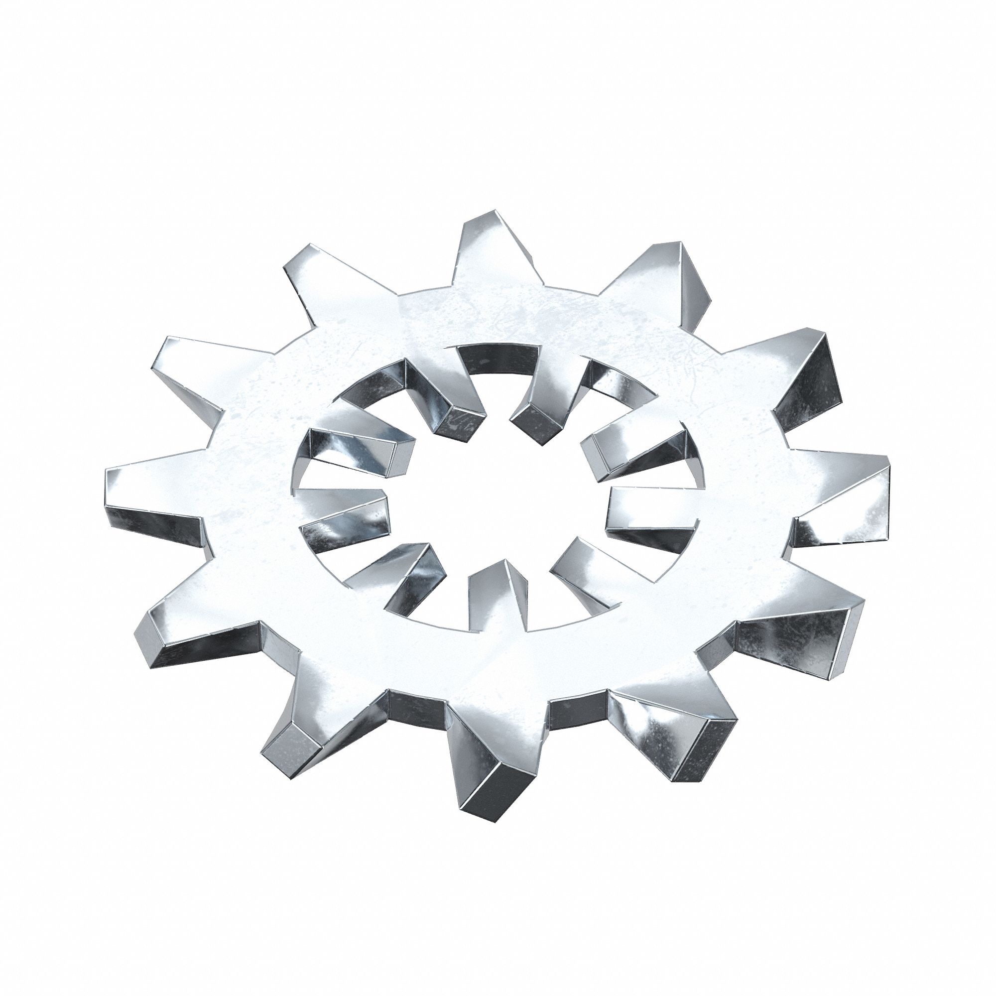 Case Hardened, Zinc Plated, Internal & External Tooth Lock Washer ...