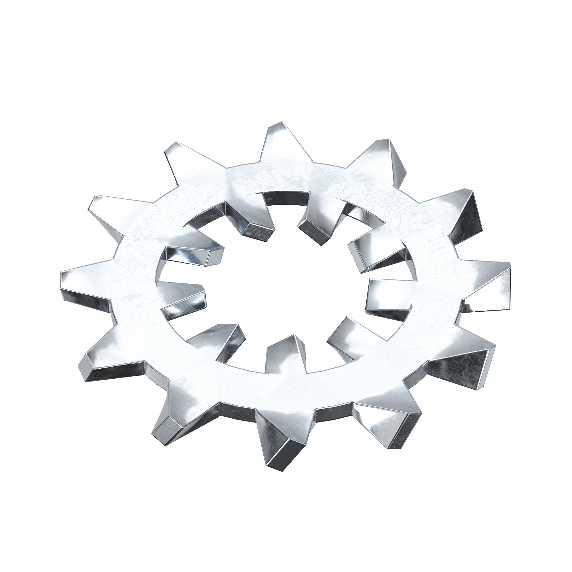 Case Hardened, Zinc Plated, Internal & External Tooth Lock Washer ...