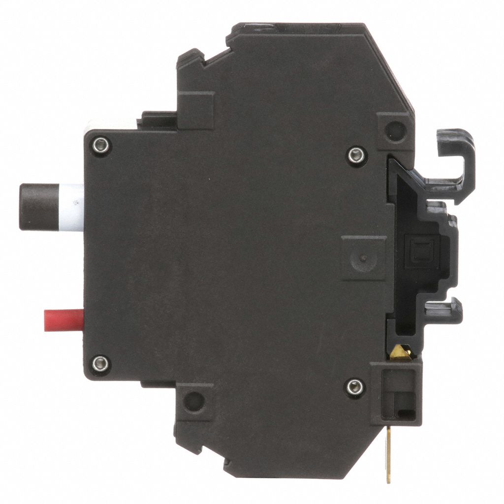 SQUARE D Circuit Protector: Track Mount, 10 A Current, Circuit Breaker ...