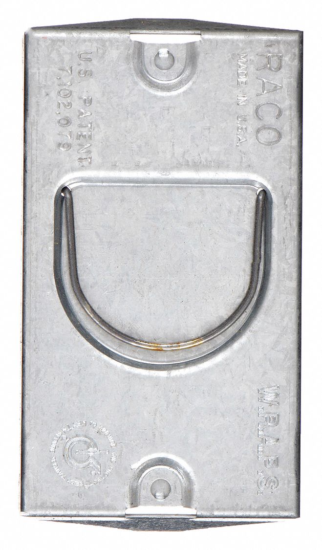 RACO, 1 Gangs, Raised, Electrical Box Cover - 2DCU6|701RD - Grainger