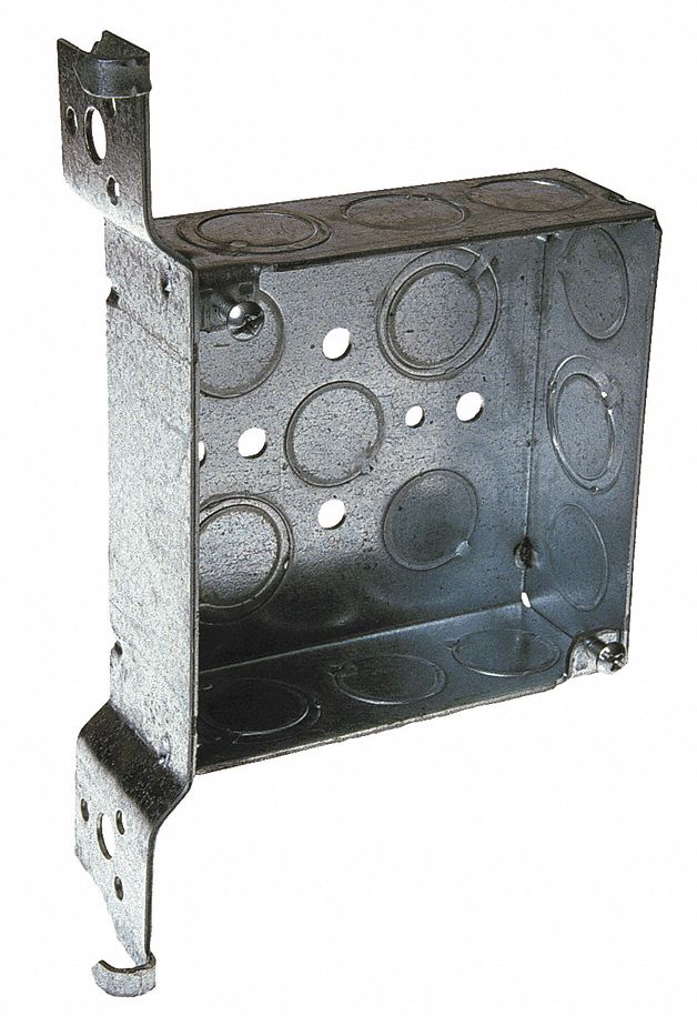 Electrical Box, Square with Bracket and Welded Corner Edges, Number of ...