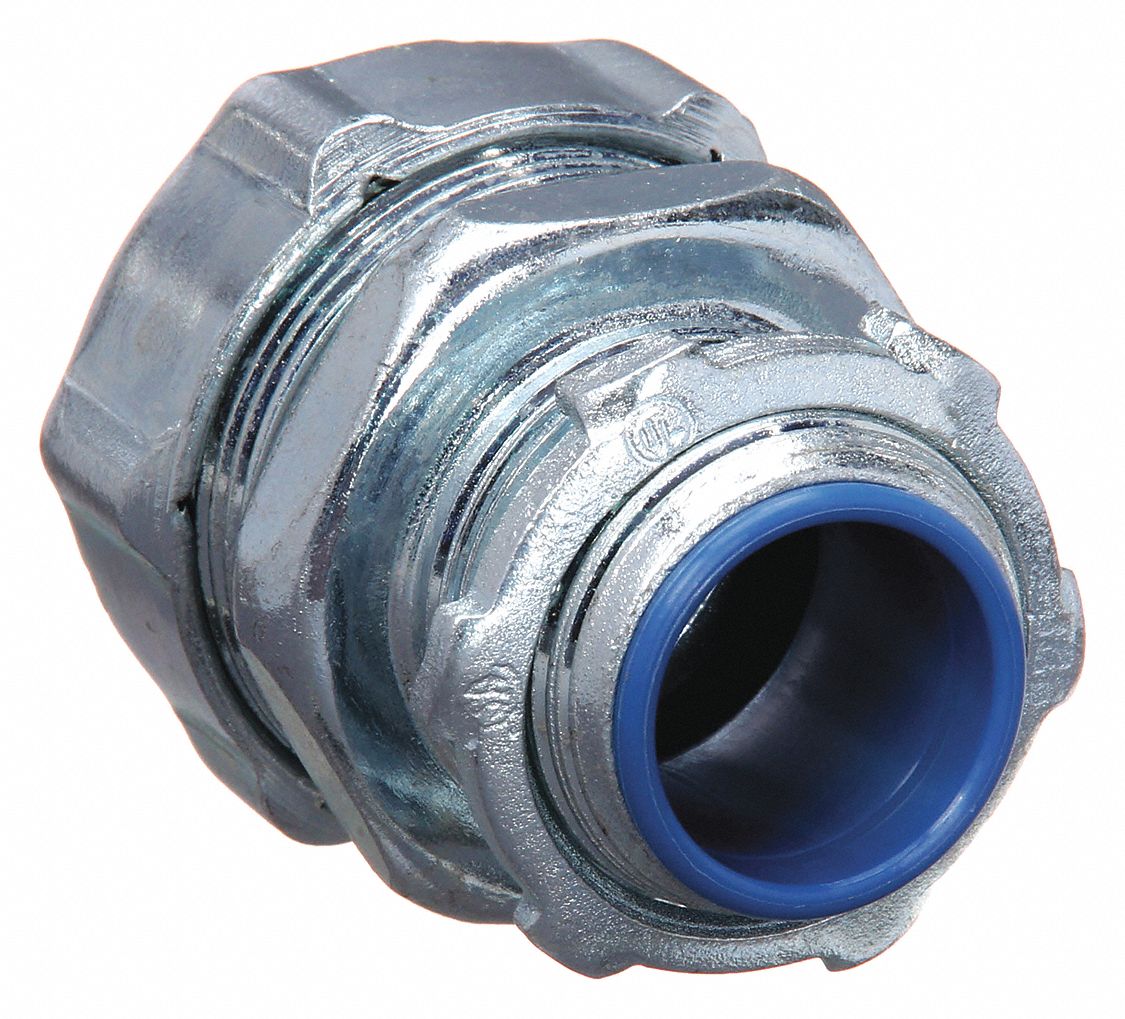 Steel, Insulated, Liquid Tight Conduit Fitting - 2DDV5|5336 - Grainger