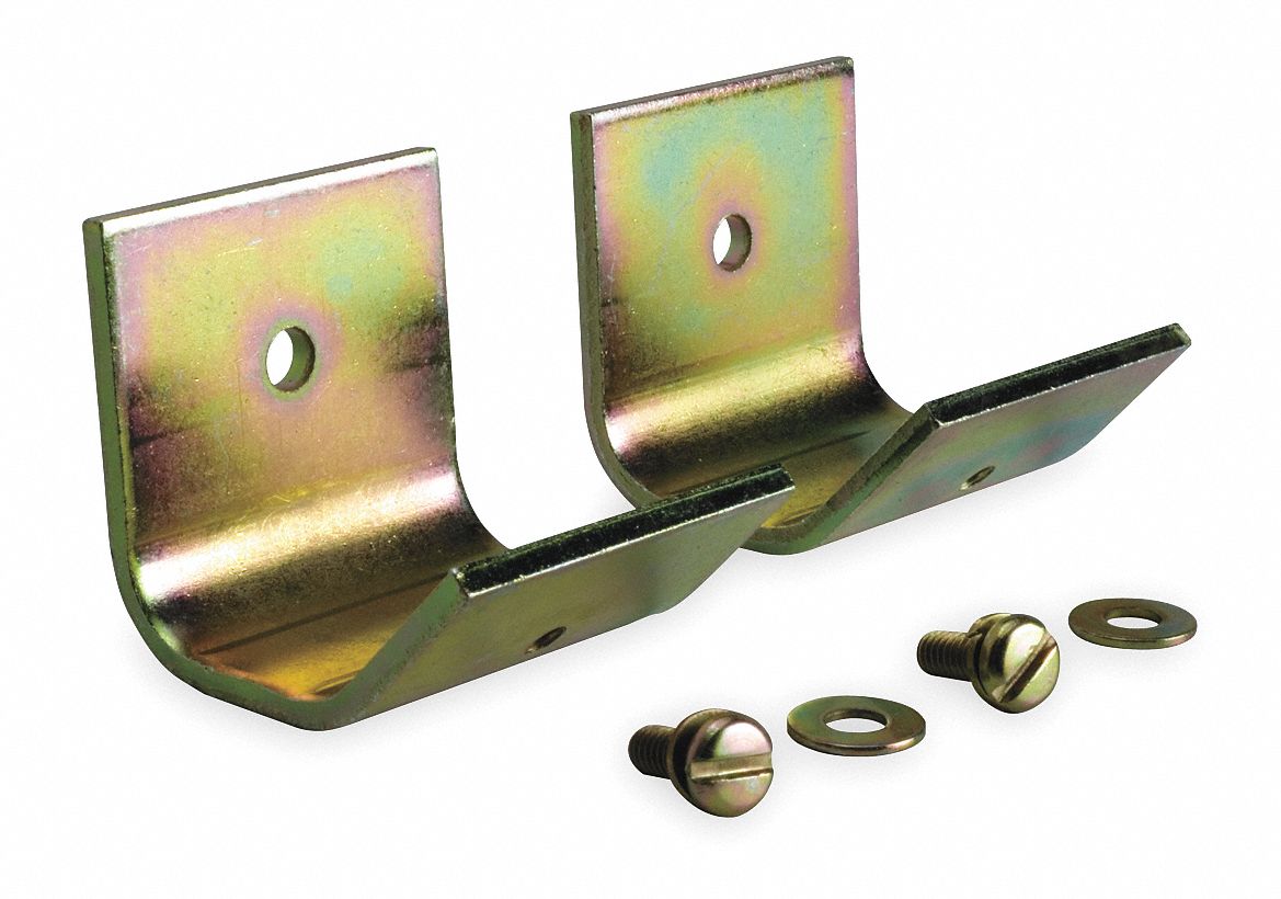 SQUARE D Angle Bracket, For Use With 9080 Mounting Track - 2DF66 ...