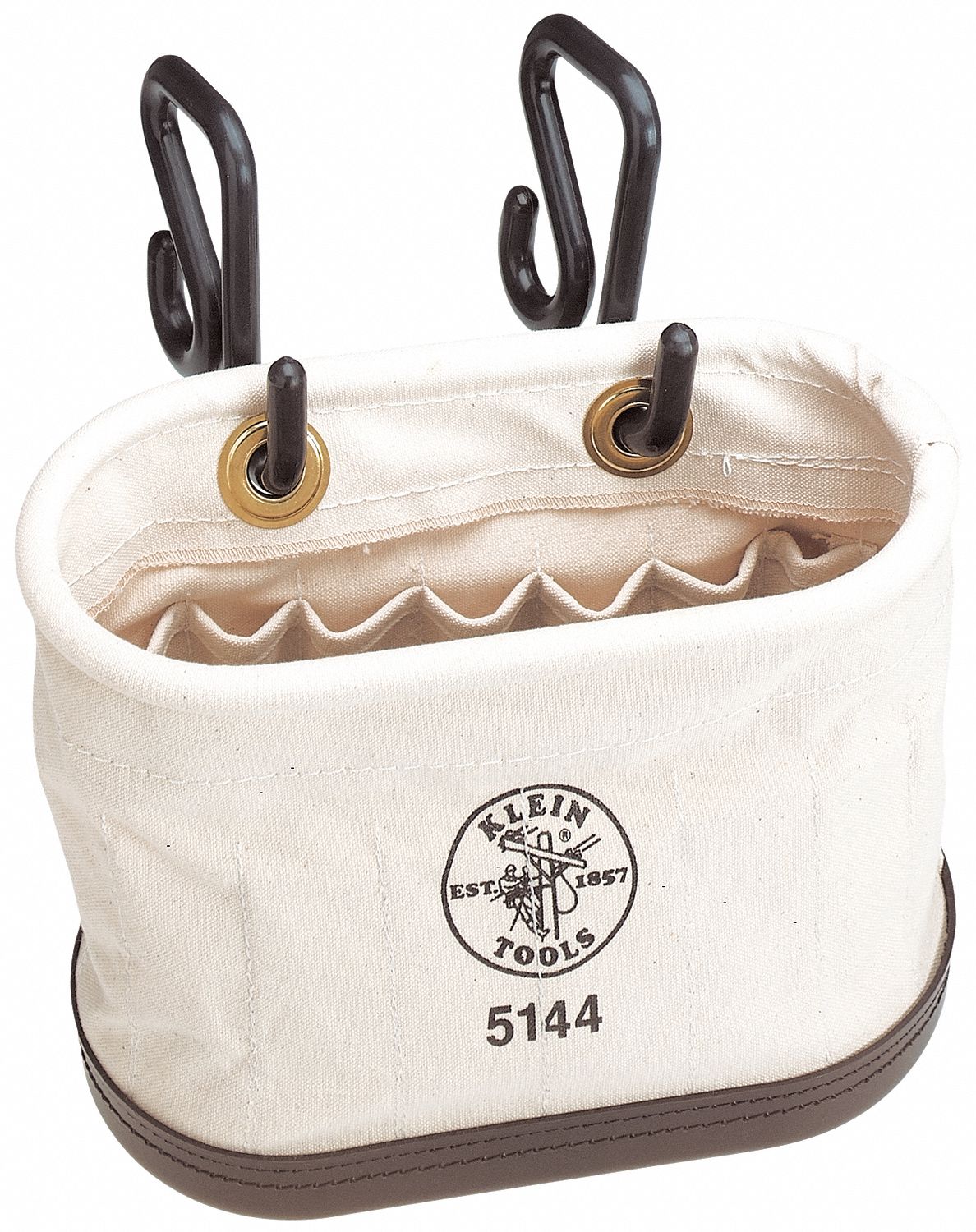 KLEIN TOOLS, 14 in W x 10 in H, Off-White, Bucket Bag - 2DFT4|5144 ...