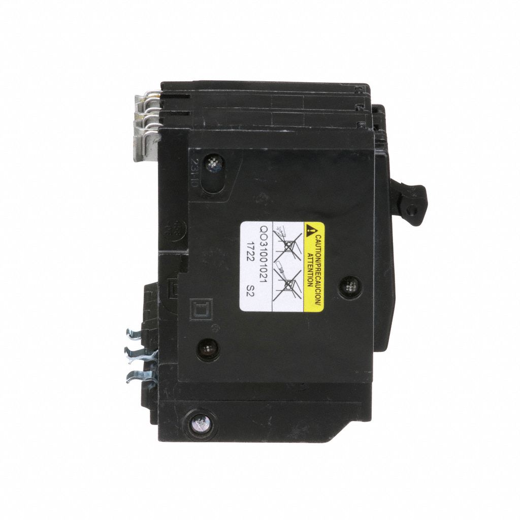 SQUARE D Miniature Circuit Breaker: 100 A, 120/240V AC, Three Phase, 10kA at 120/240V AC, 3 ...