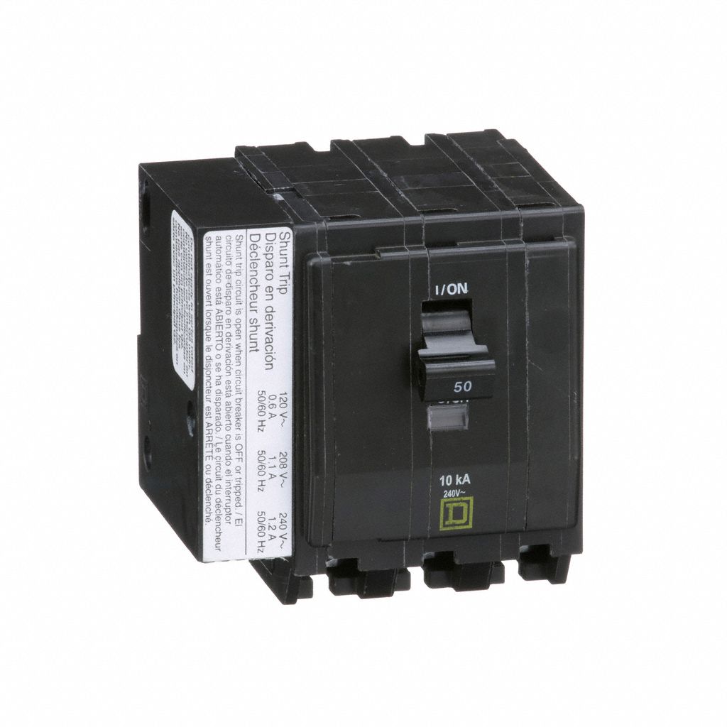 SQUARE D, 50 A, 120/240V AC, Miniature Circuit Breaker - 2DG88|QO3501021 - Grainger