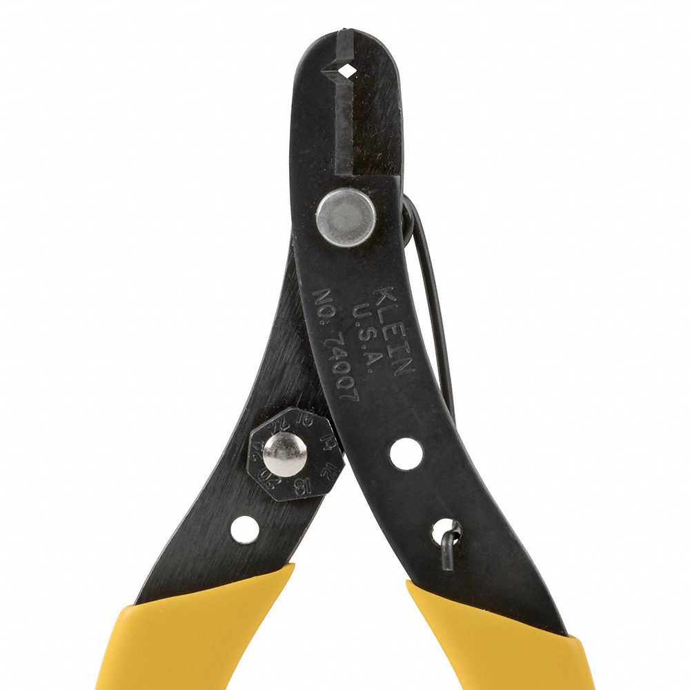 KLEIN TOOLS Adjustable Wire Stripper: Manual, 24 AWG to 12 AWG, 5 1/8 ...