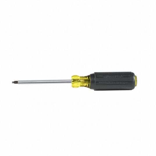 KLEIN TOOLS, #2 Tip Size, 8 1/4 in Overall Lg, General Purpose Square ...