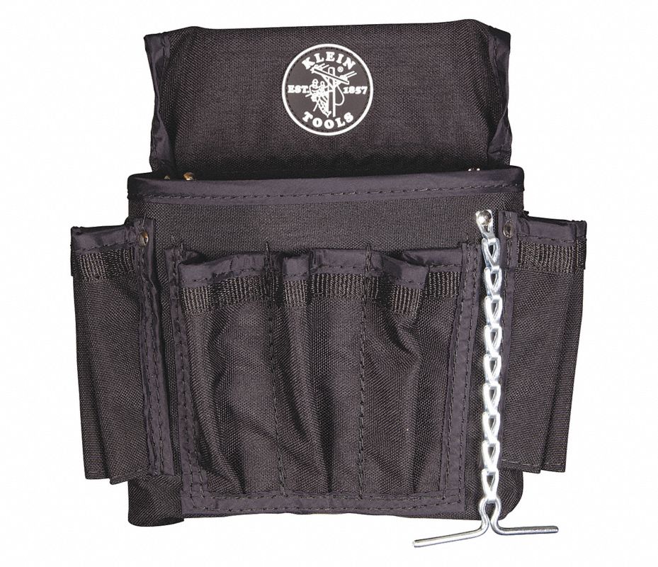 KLEIN TOOLS Bolsa de Herramientas 18 bolsillos Nylon Balístico 12" x 3 ...
