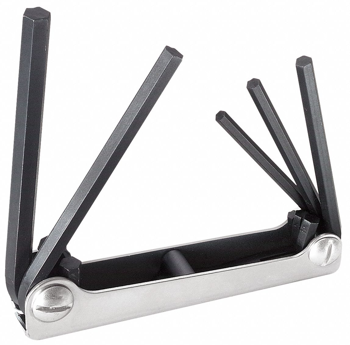 KLEIN TOOLS Hex Key Set Tip Size 1 4 In 3 16 In 3 8 In 5 16 In 7 