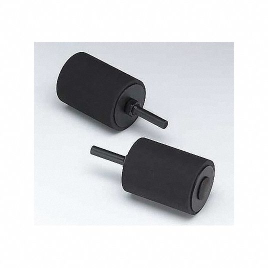 3M, 1 1/2 in Dia x 2 in W, 1/4 in Straight-Shank, Expanding Drum ...