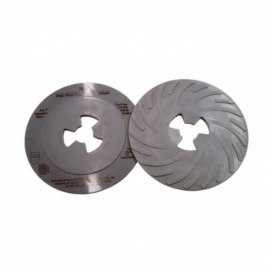 3M, 7 in Dia, 7/8 in Mounting Size, Disc Face Plate - 2DJF9|60980108231 ...