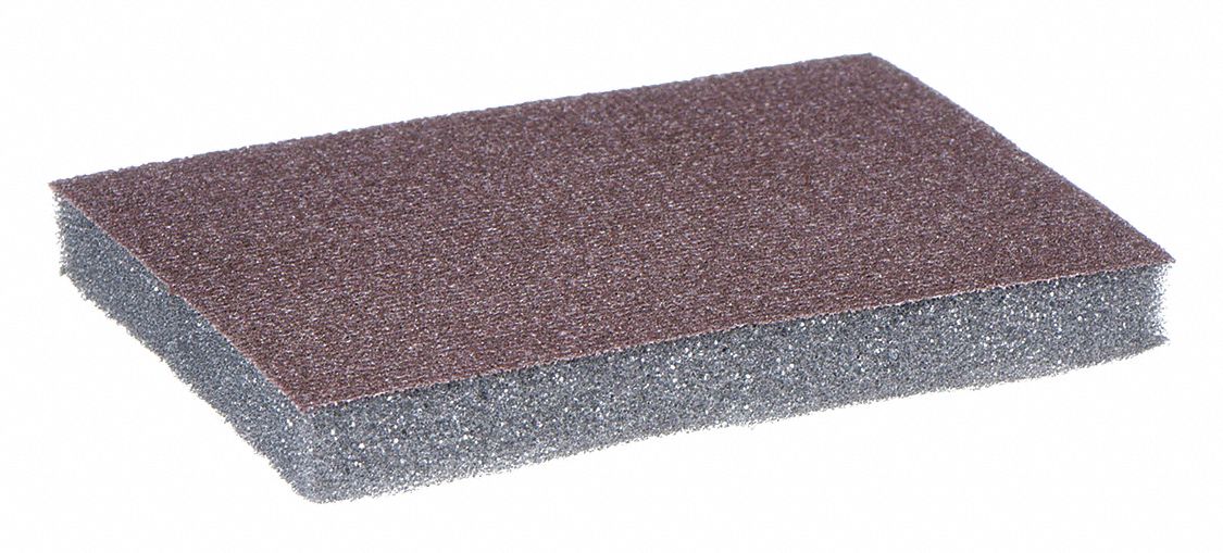 Sanding Sponge,Fine,4x2-7/8x1/2",PK108 - Grainger