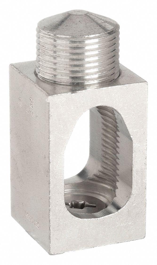 SQUARE D, 1 Conductors, Tin-Plated Aluminum, Mechanical Connector ...