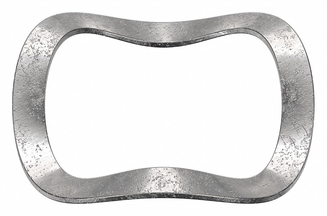 18-8, Stainless Steel, Wave Washer - 2DLP7|WAV308SS - Grainger