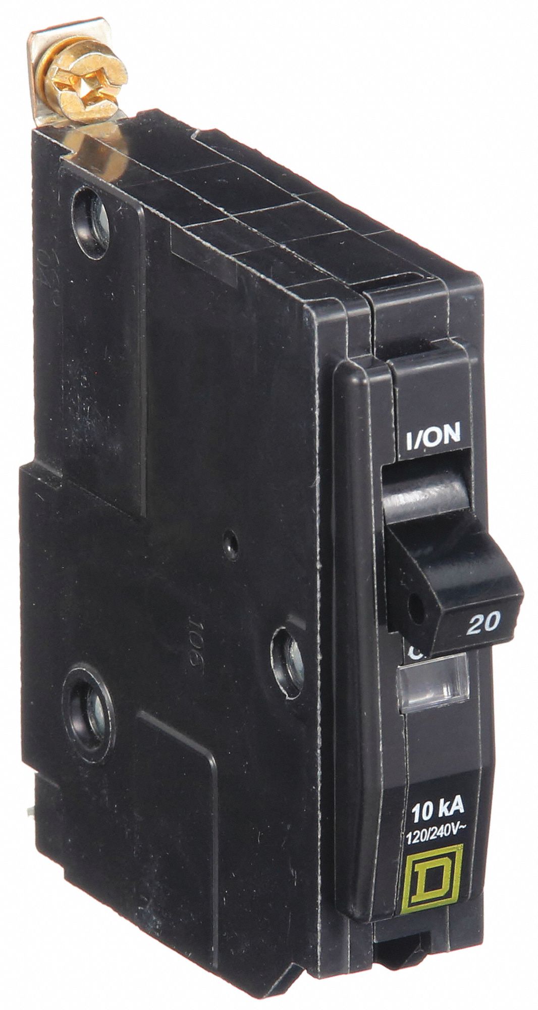 SQUARE D, 20 A, 120/240V AC, Miniature Circuit Breaker - 2DM44|QOB120HM - Grainger