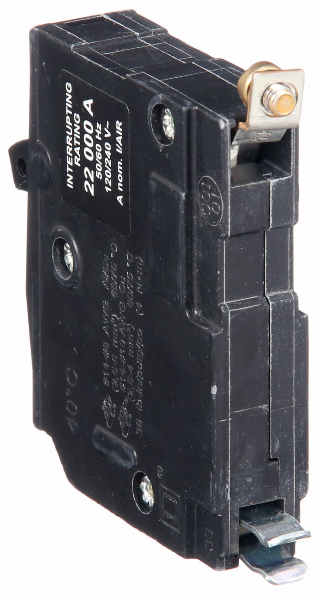 SQUARE D Miniature Circuit Breaker, Amps 20 A, Circuit Breaker Type ...