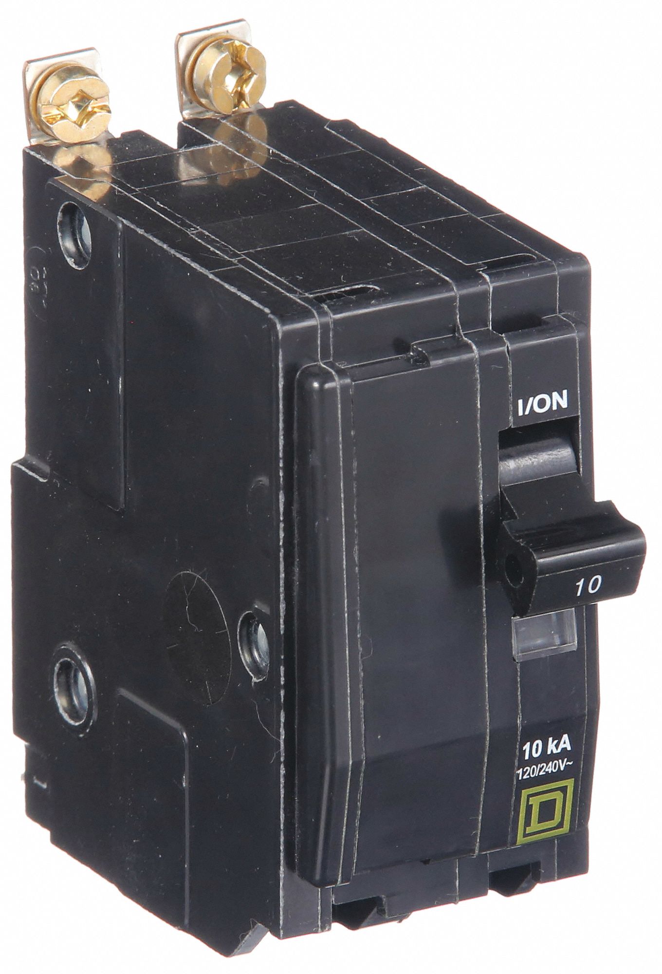 SQUARE D, 10 A, 120/240V AC, Miniature Circuit Breaker - 2DM53|QOB210 - Grainger