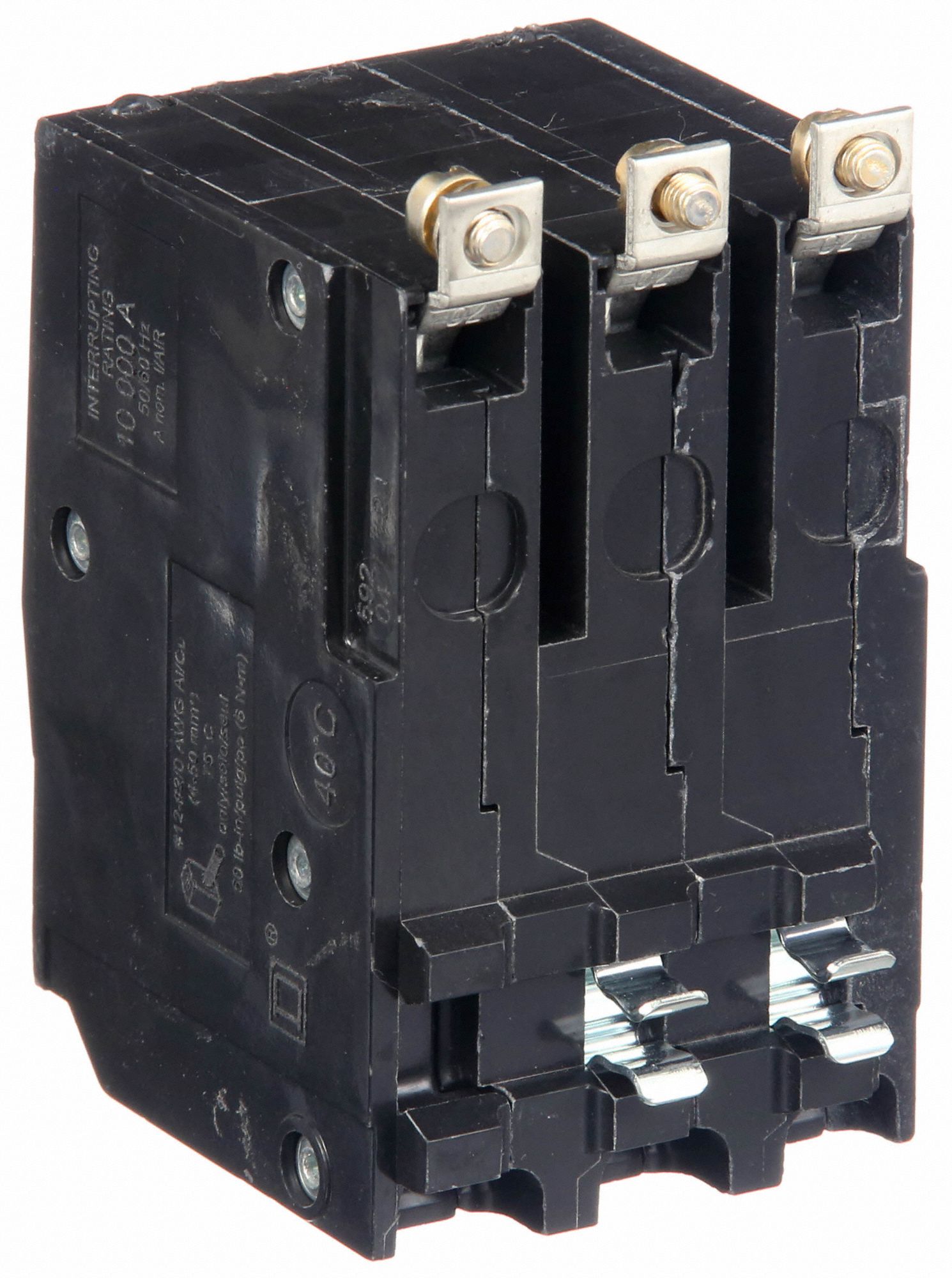 SQUARE D Miniature Circuit Breaker: 80 A, 120/240V AC, Three Phase ...