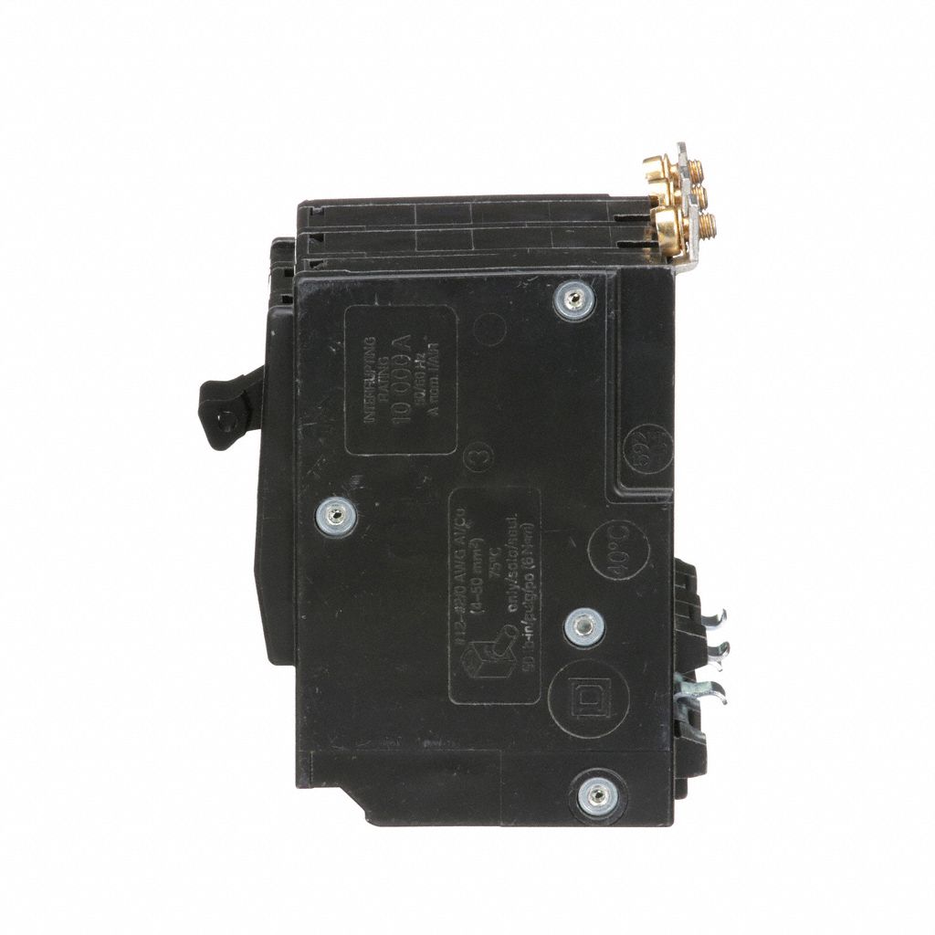 SQUARE D Miniature Circuit Breaker: 80 A, 120/240V AC, Three Phase ...