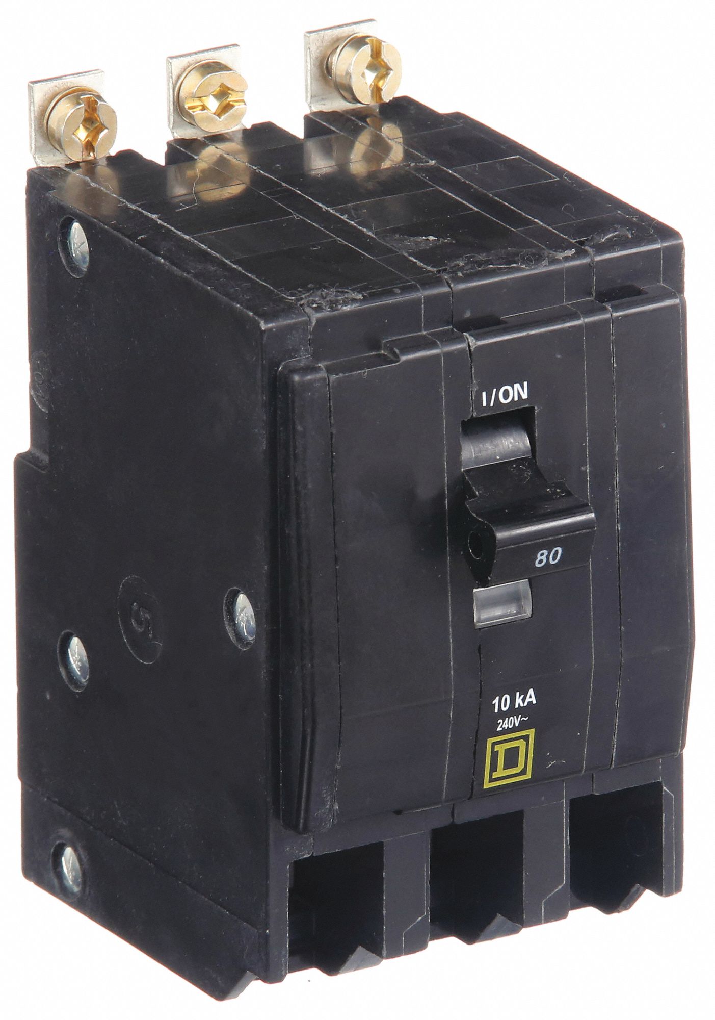 SQUARE D, 80 A, 120/240V AC, Miniature Circuit Breaker - 2DN04|QOB380 ...