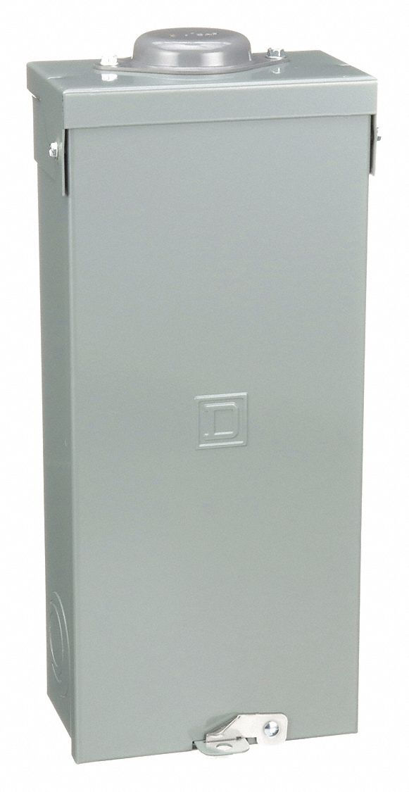 SQUARE D, 2 Spaces, 125 A Amps, Circuit Breaker Enclosure - 2DP87 ...