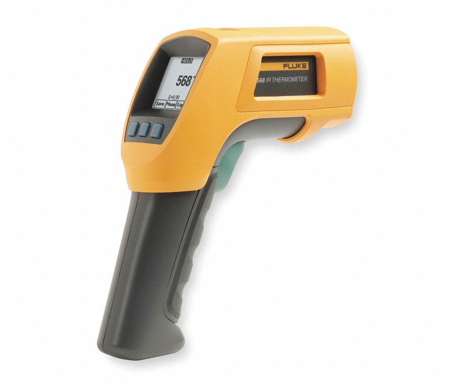 FLUKE Termómetro Infrarrojo LCD de Matriz de Puntos 1 Punto -40° a 800 ...
