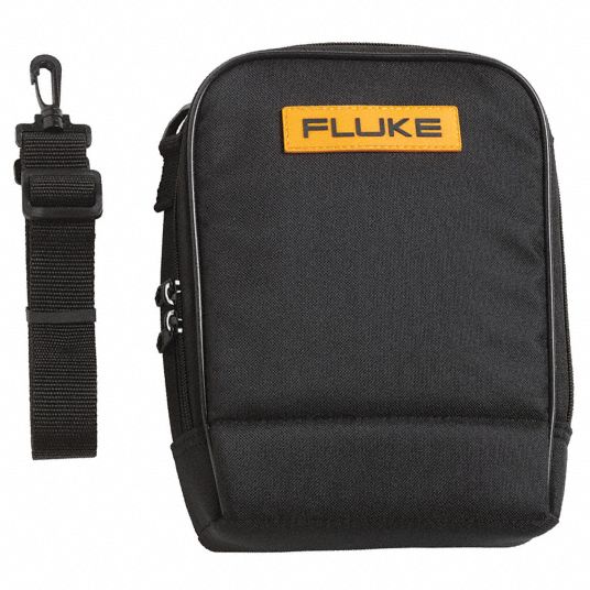 FLUKE, Polyester, Black/Yellow, Carrying Case - 2DPJ6|C115 - Grainger