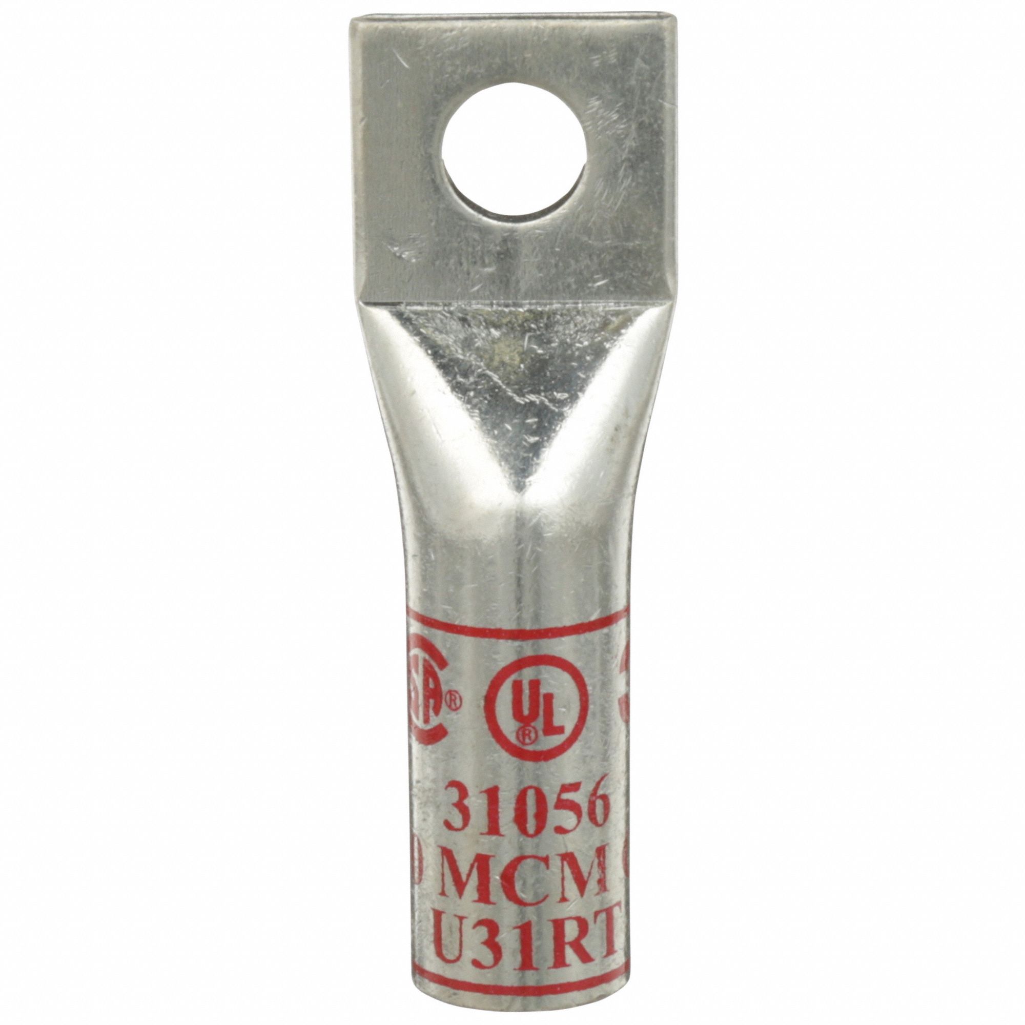 350 kcmil Max Wire Size, 1/2 in Stud Size, One-Hole Lug Compression ...