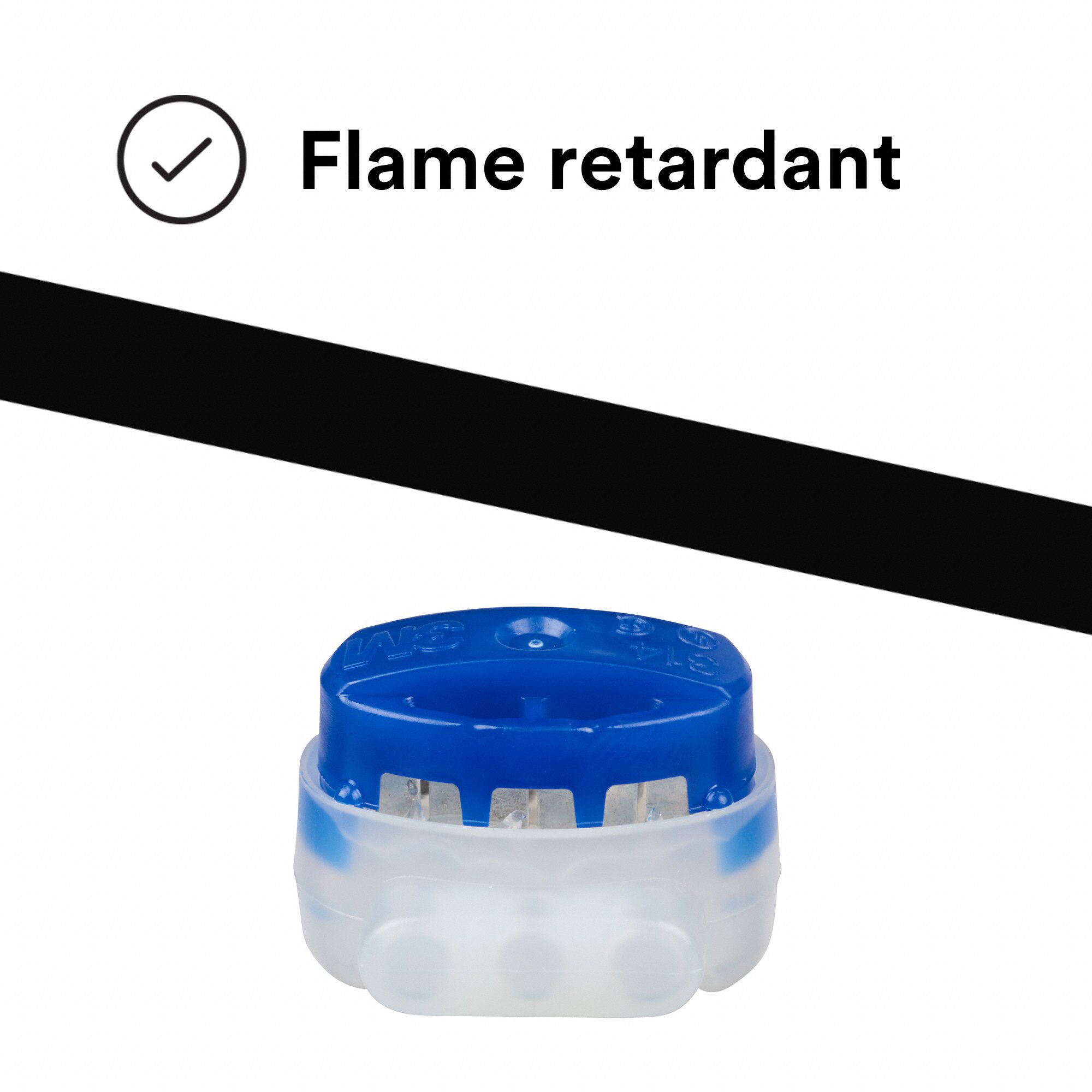 3M Insulation Displacement Connector: Pigtail, 3 Ports, 22 to 14 AWG ...
