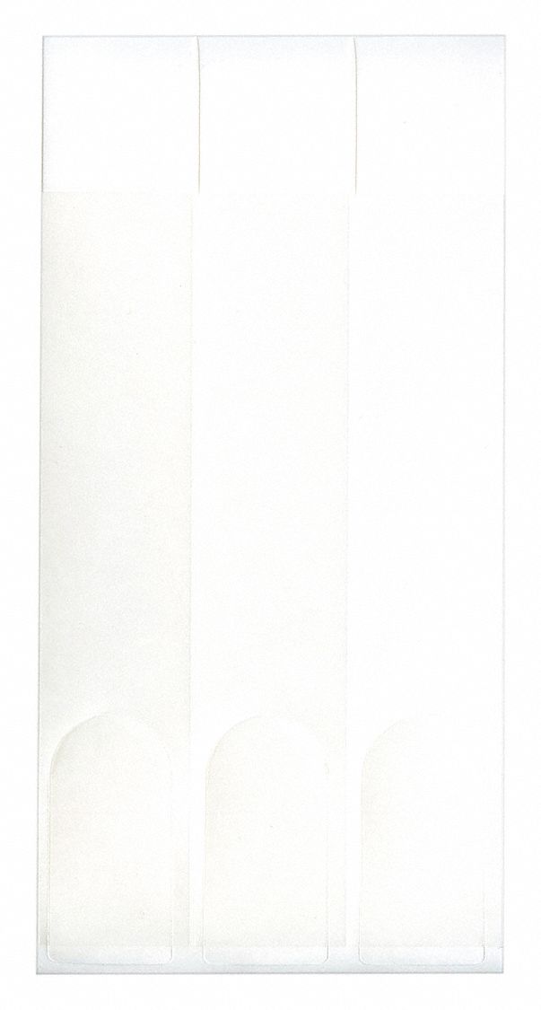 3M, (), White, Wire Marker Book - 2DUF3|SWB-4 - Grainger