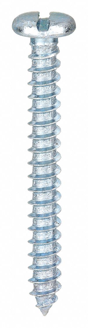 #8 Size, 1 1/2 in Lg, Sheet Metal Screw - 2DV86|2DV86 - Grainger