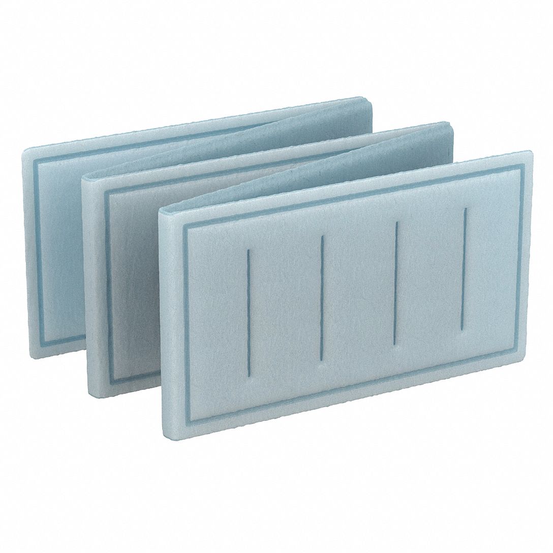 16 in Nominal Ht, 24 in Section Wd, Link Air Filter - 2DWE6|2DWE6 ...