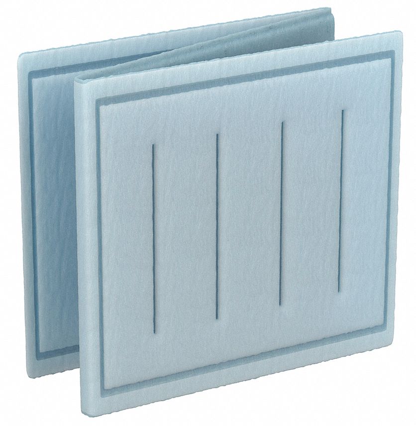 20 in Nominal Ht, 37 in Section Wd, Link Air Filter - 2DWN5|2DWN5 ...