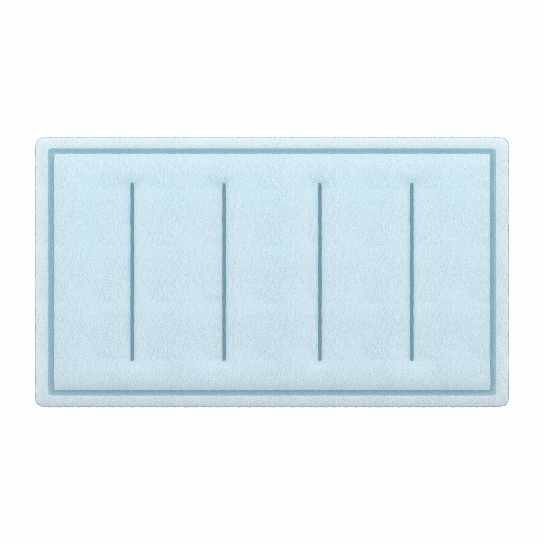 12 in Nominal Ht, 25 in Section Wd, Ring Panel Air Filter - 6DNC4|6DNC4 ...