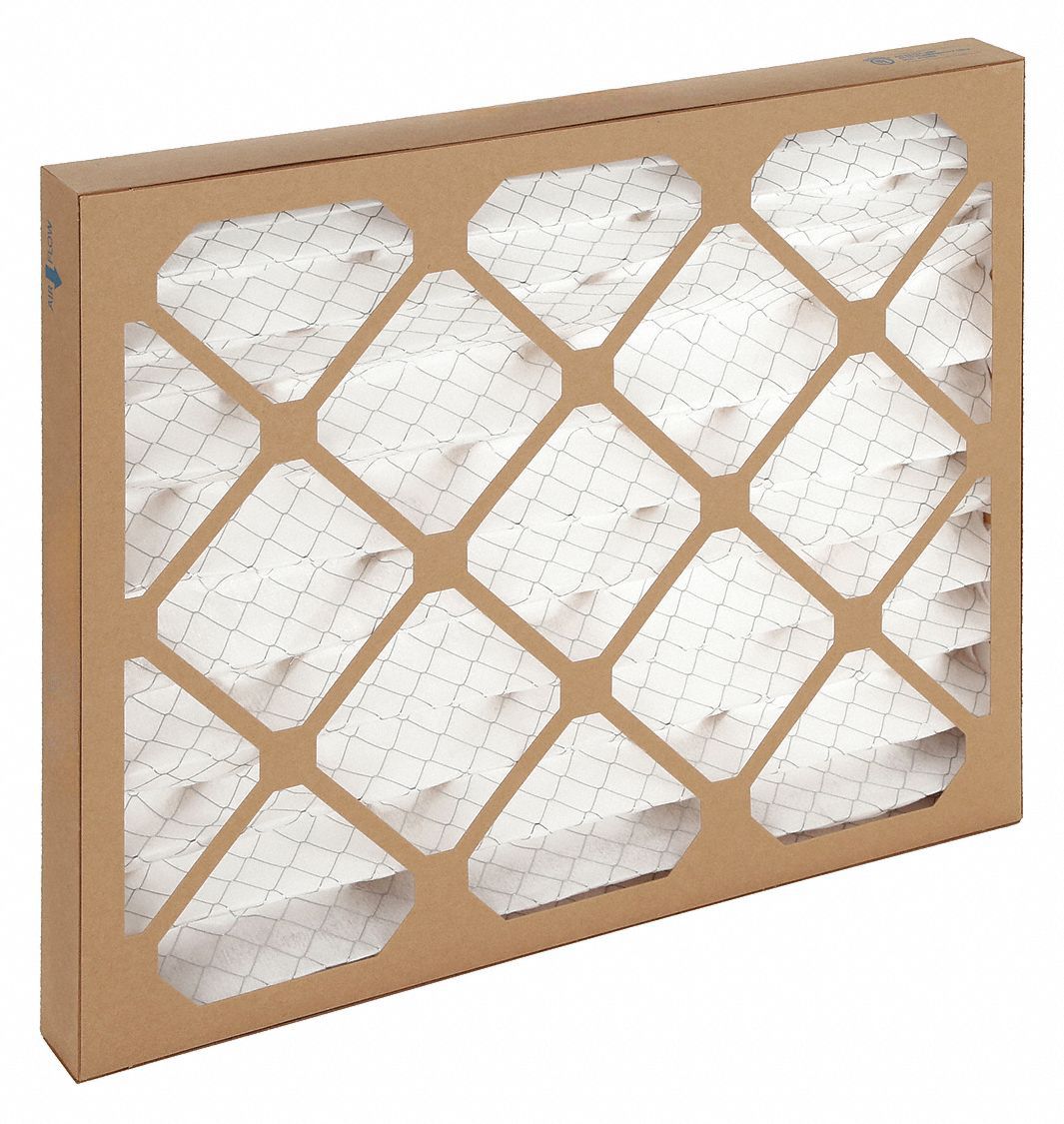 GRAINGER, 16 in x 20 in x 2 in, MERV 8, Pleated Air Filter - 38ZC92 ...