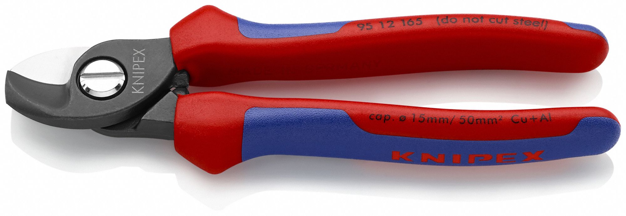 KNIPEX Cable Cutter: Multi-Component, Shear, For 1/2 in Max Dia ...
