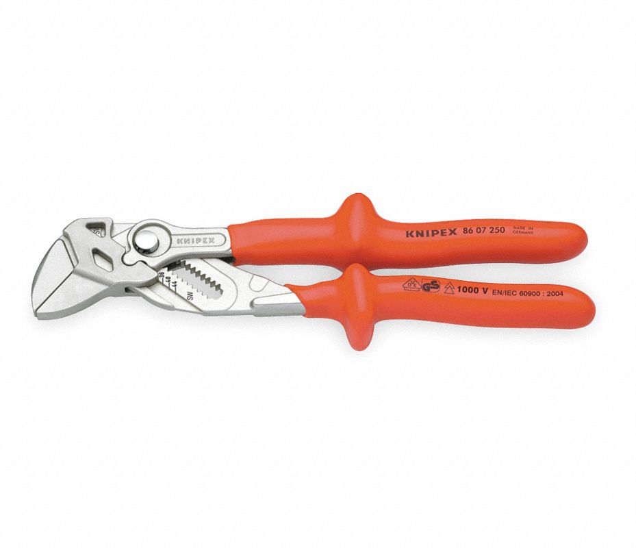 KNIPEX Pinza Extensible Manual 10" Posiciones: 1710" - 2DZD4 | 86 07 ...