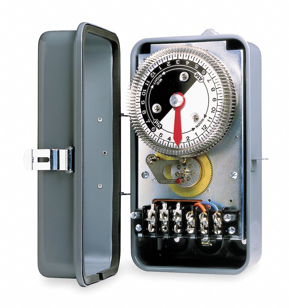 PARAGON, 24 hr, SPDT, Electromechanical Timer - 2E213|1015-00RS - Grainger