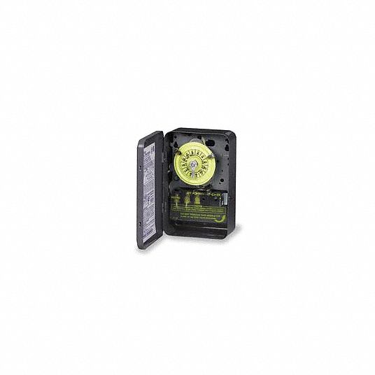 INTERMATIC Electromechanical Timer: 24 hr Nominal Max. Time Setting ...