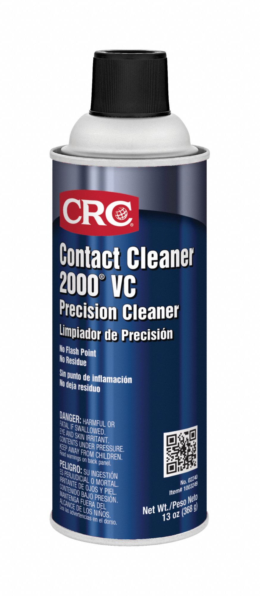 CRC, Aerosol Spray Can, 13 oz, Contact Cleaner - 2EAX1|02240 - Grainger