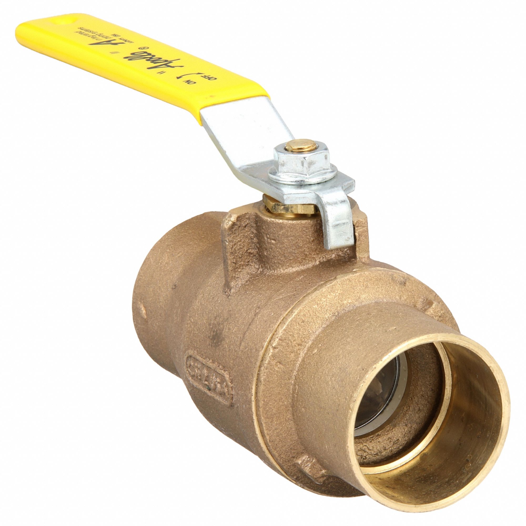 APOLLO, 2 in, Bronze, Manual Two-Way Ball Valve - 2EEH9|7020801 - Grainger
