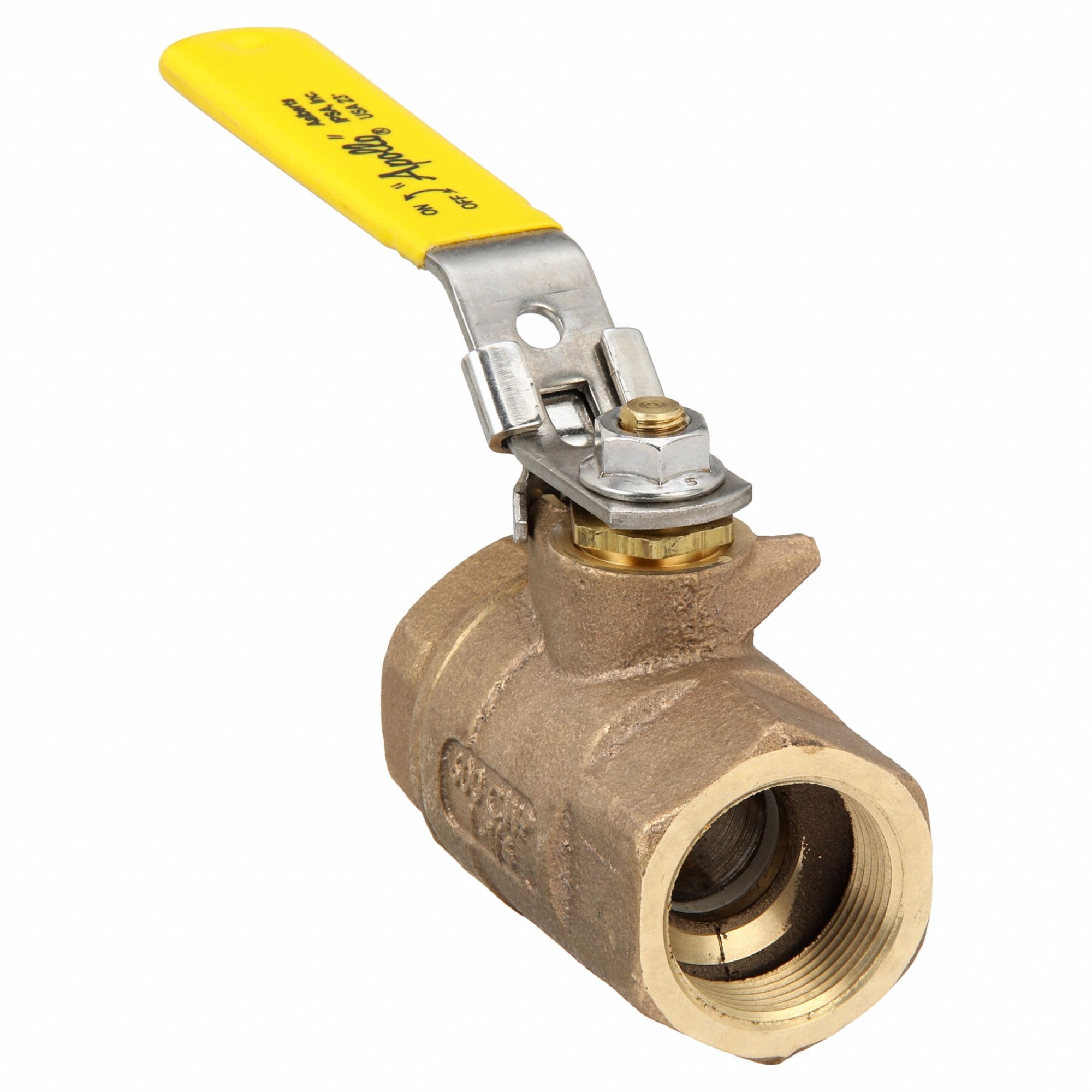 APOLLO, 1 1/4 in, Bronze, Manual Two-Way Ball Valve - 2EEJ6|7010627 ...