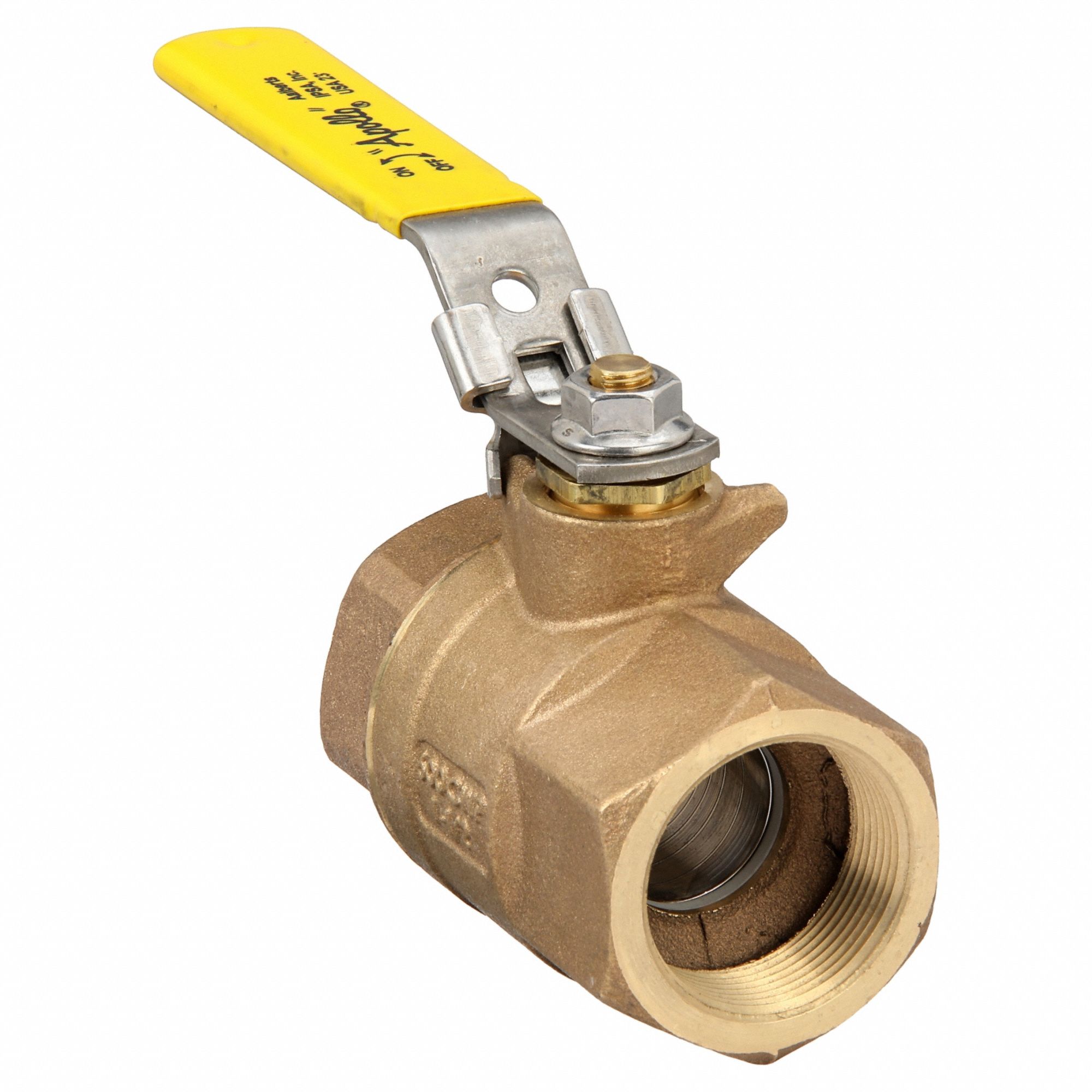 APOLLO, 1 1/2 in, Bronze, Manual Two-Way Ball Valve - 2EEJ7|7010727 - Grainger