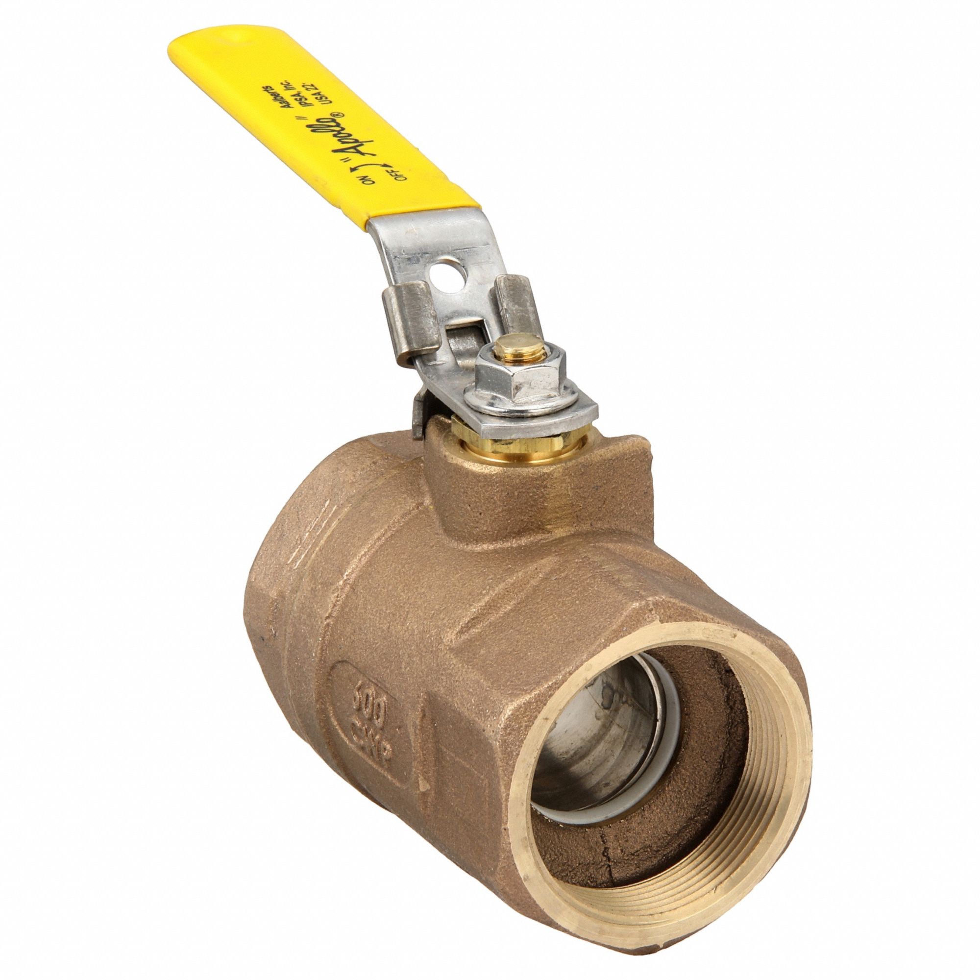 APOLLO, 2 in, Bronze, Manual Two-Way Ball Valve - 2EEJ8|7010827 - Grainger