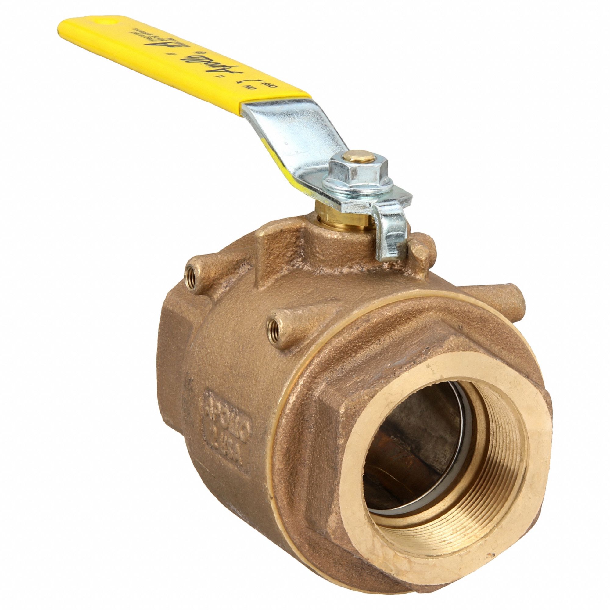 APOLLO, 2 in, Bronze, Manual Two-Way Ball Valve - 2EEK7|7710801 - Grainger