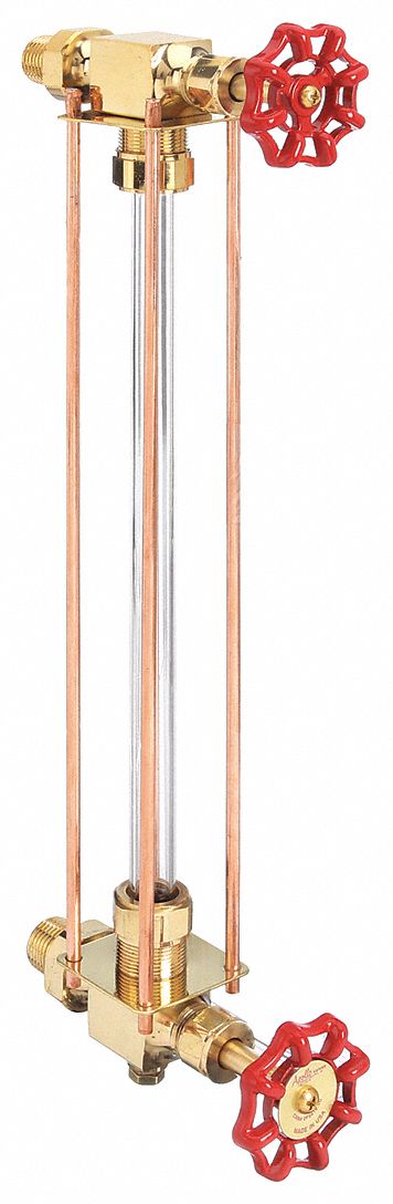 APOLLO, Bronze, 5/8 in Gauge Glass Dia, Water Gauge - 2EEU8|2550200 ...