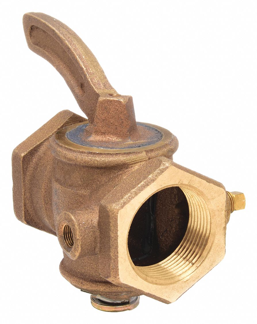 APOLLO, 1-1/4 in x 1-1/4 in Pipe Size, 3 21/32 in Overall Lg, Gas Cock ...