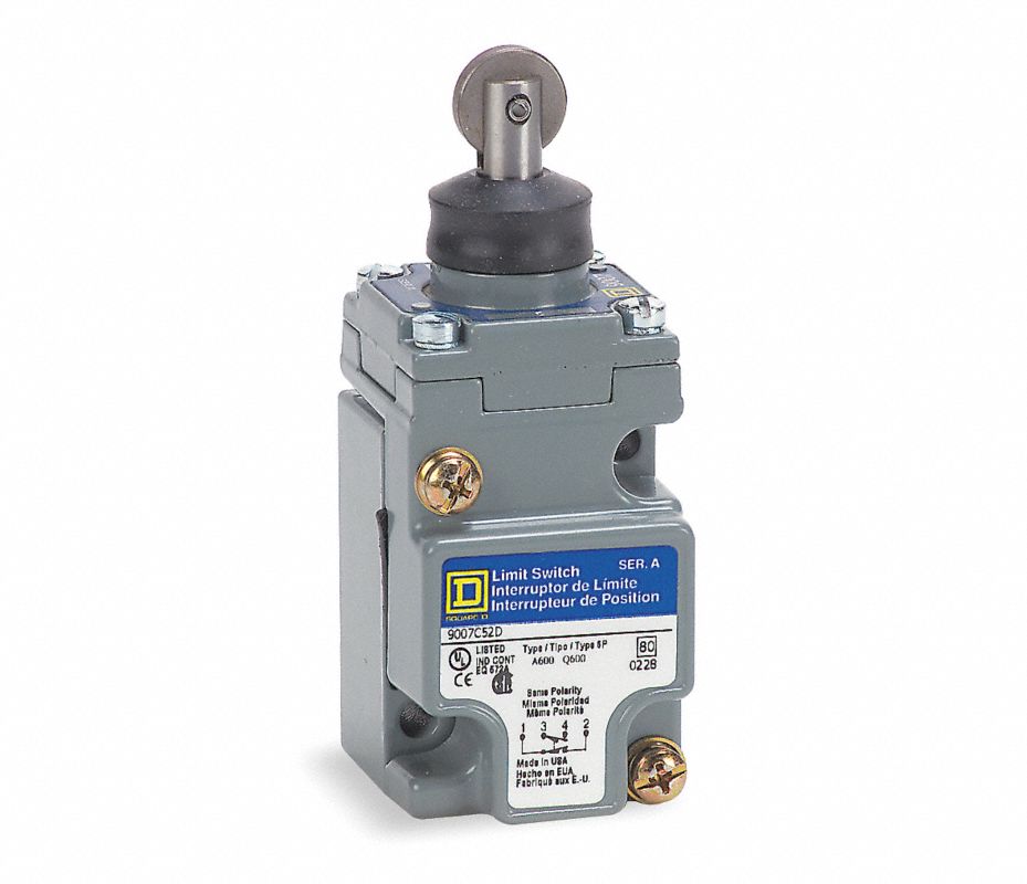 SCHNEIDER ELECTRIC Interruptor de Límite de Uso Pesado,Movimiento ...