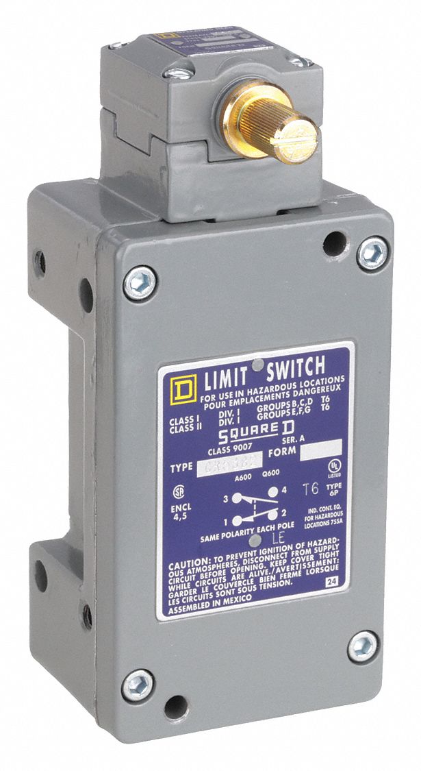 SQUARE D HEAVY DUTY LIMIT SWITCH - Limit / Interlock Switches ...